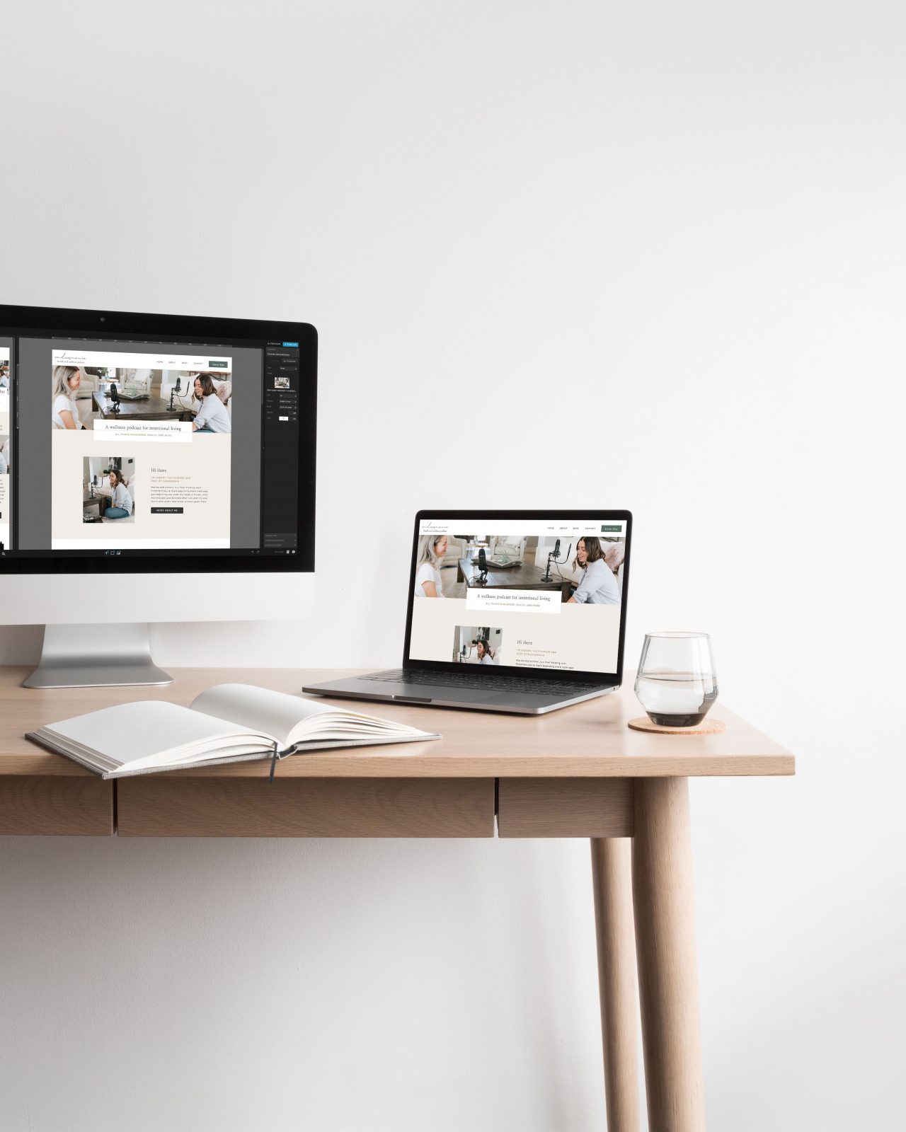 Customizing Showit Design Settings by Lovendear