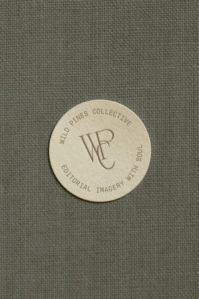 Earthy Brand Identity for Photographer Wild Pines Collective