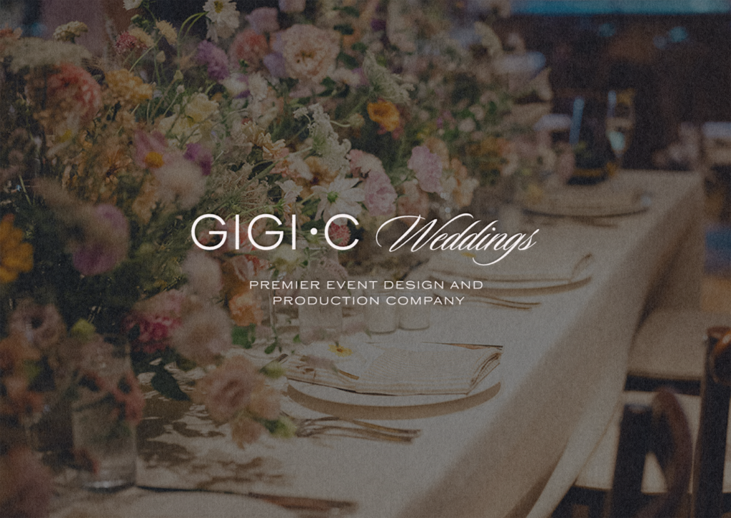 Branding & Website Design for Wedding Planner Gigi C Weddings
